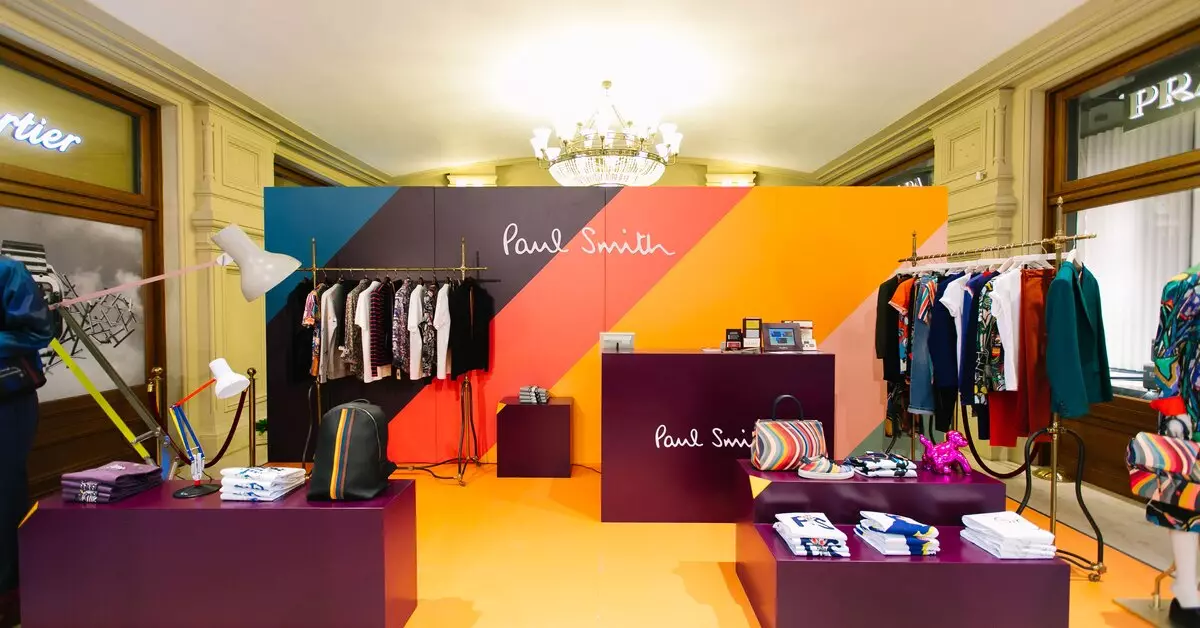 The invasion of British elegance: Pop-up Store Paul Smith opened in GUM