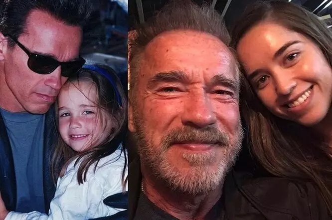 Arnold Schwarzenegger showed a 28-year-old beauty-daughter 59470_1