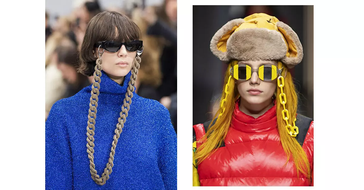 Hang on a string: dossier on the most fashionable glasses of the future autumn