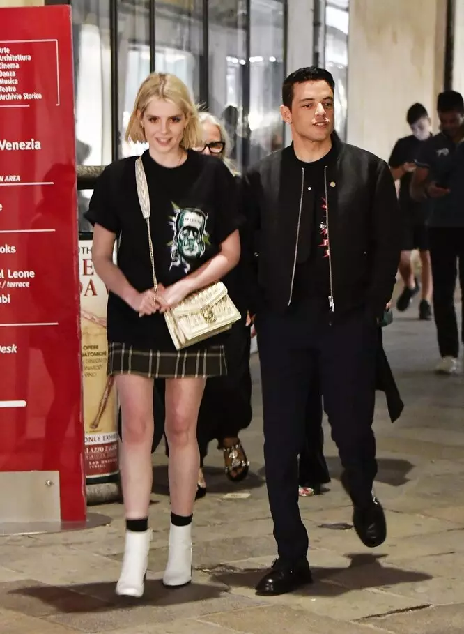 Sweet couple: The best images of the Rami Male and Lucy Bointon 60661_1