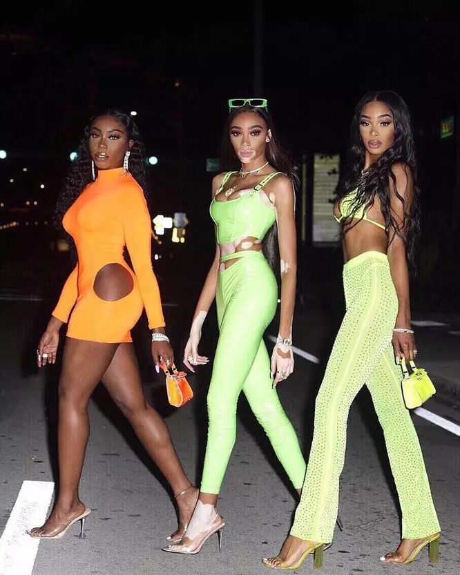 Winnie Harlow, Miley Cyrus and Cardi Bee: Stars who are masterfully worn neon 60727_5