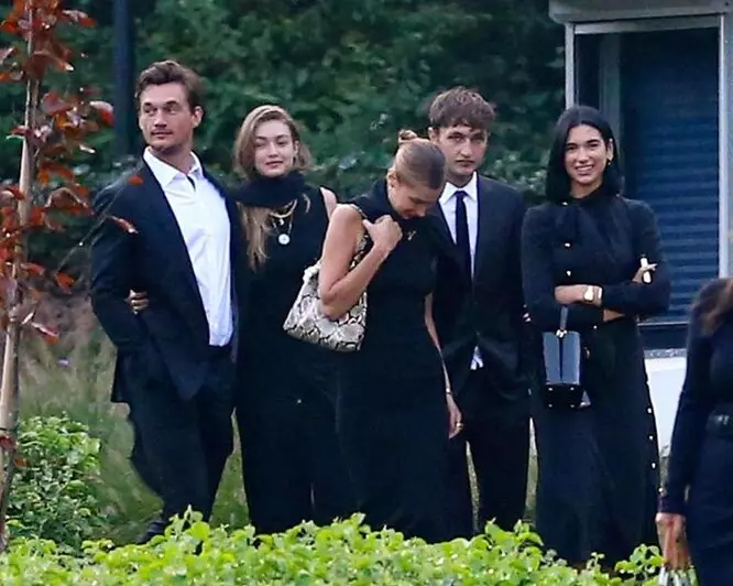 Jiji Hadid came to grandmother's funeral in an embrace with a new boyfriend 60728_1