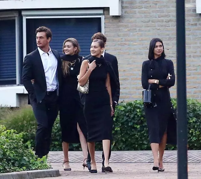 Jiji Hadid came to grandmother's funeral in an embrace with a new boyfriend 60728_3