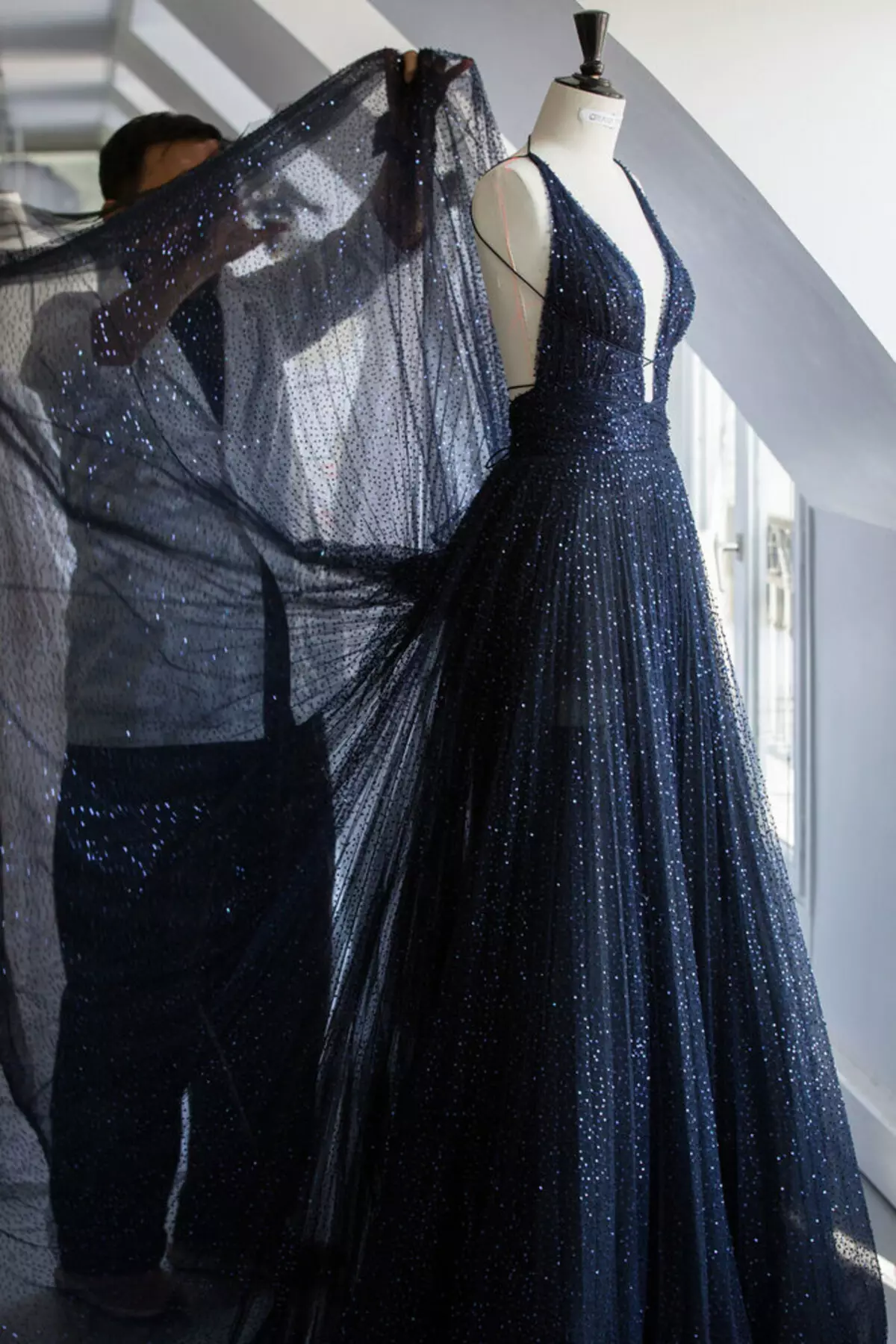 In detail: Dior dress, in which Chiara Franius introduced a film in Venice 60730_6
