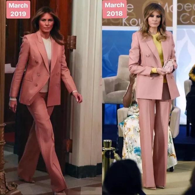 Melania Trump or Brick Macron: Who among the first ladies there is a suit 61076_5