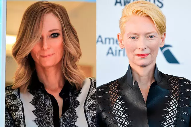 From Tilda Suinton to Irina Gorbacheva: what looked with long hair stars, which are short haircuts today 62773_6