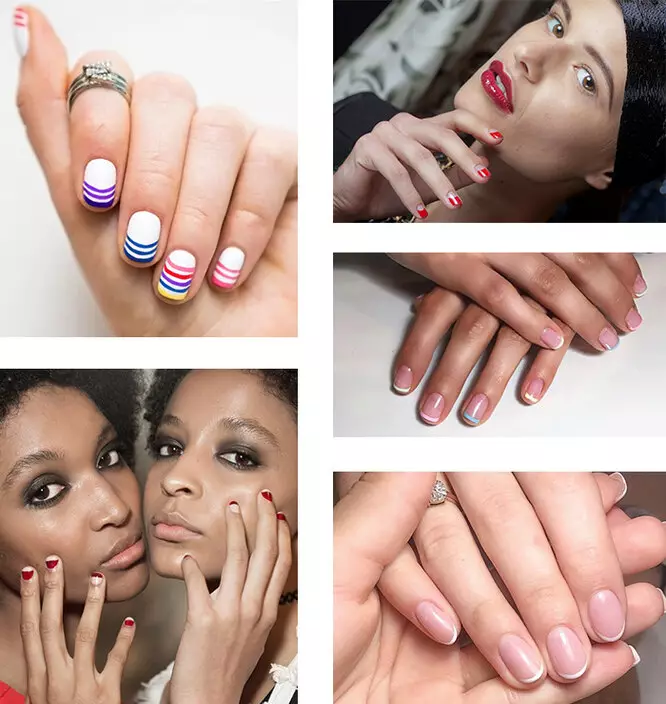 Short program: Manicure ideas for those who do not wear long nails 64234_3