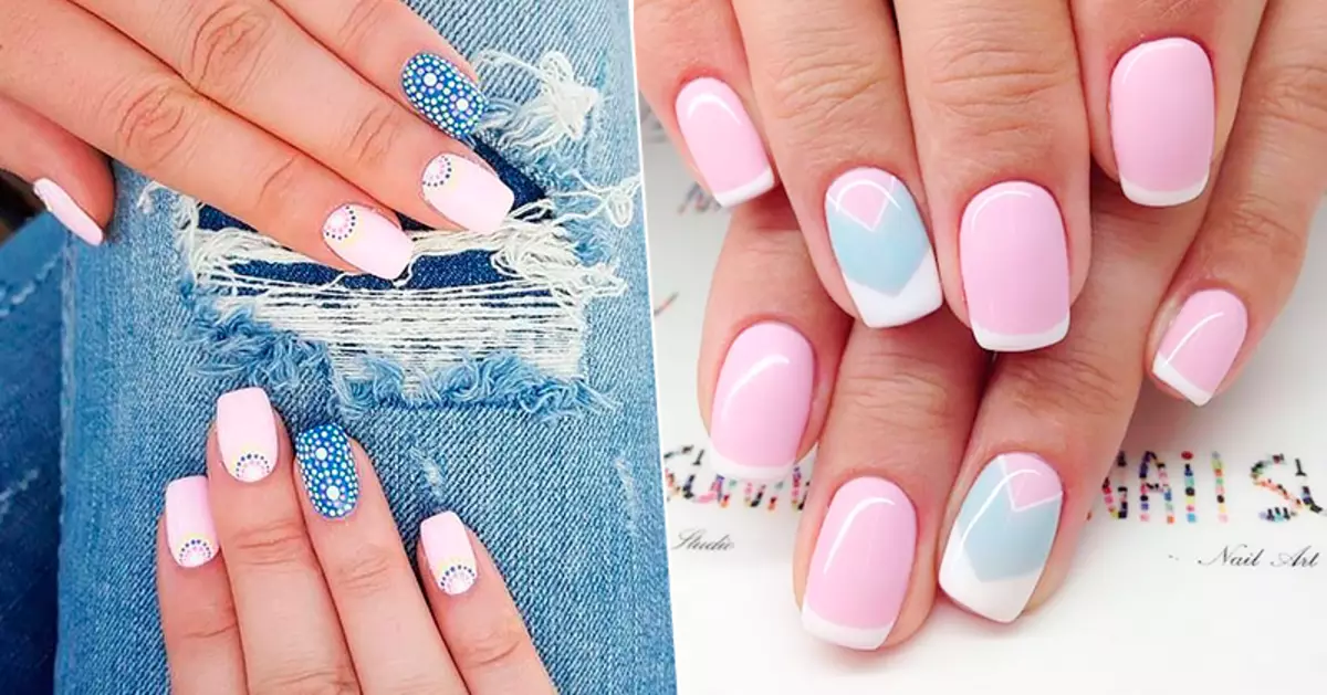 Feminine and gentle: 30 spectacular ideas for pink manicure