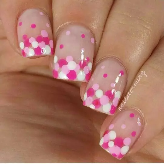 Feminine and gentle: 30 spectacular ideas for pink manicure 64576_7