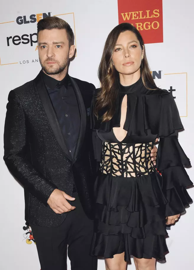 Justin Timberlake and Jessica Bible