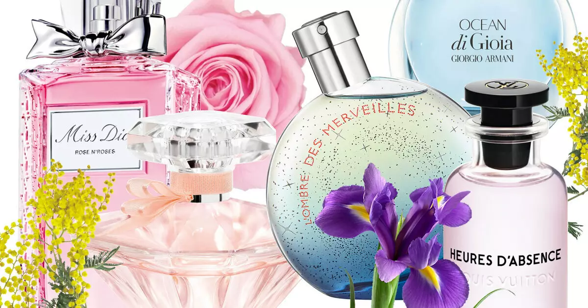 Rose, Mimose, Iris und Violet: 10 Die besten Aromen, mit denen wir den Sommer verbringen werden