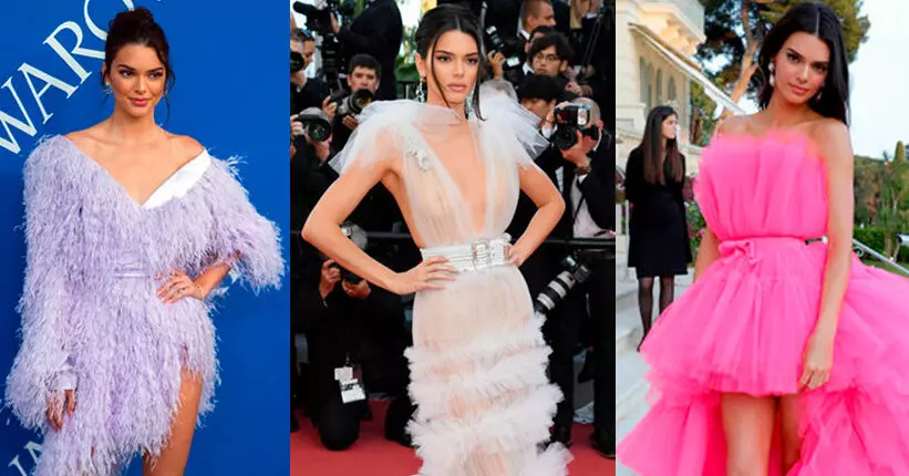 8 Vestitaj Kendall Jenner, kiu ne povas esti forgesita