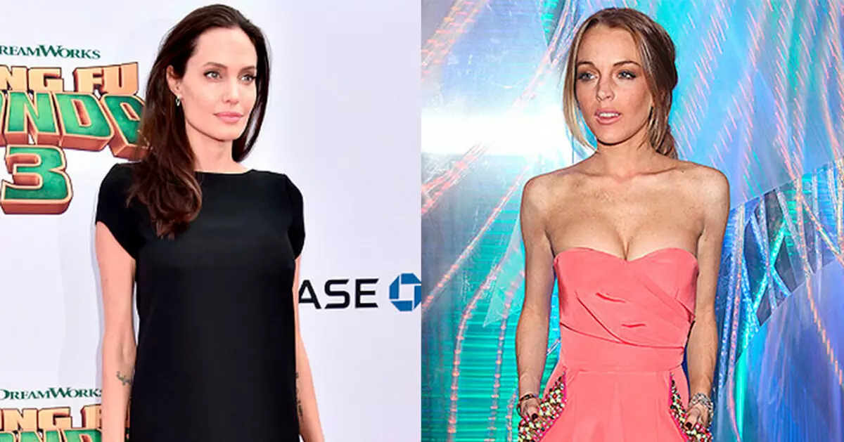 Csillagok háborúja: Lindsay Lohan, Angelina Jolie, Tara Reed és más hírességek, akik elvégezték a bulimia és az anorexia harcot